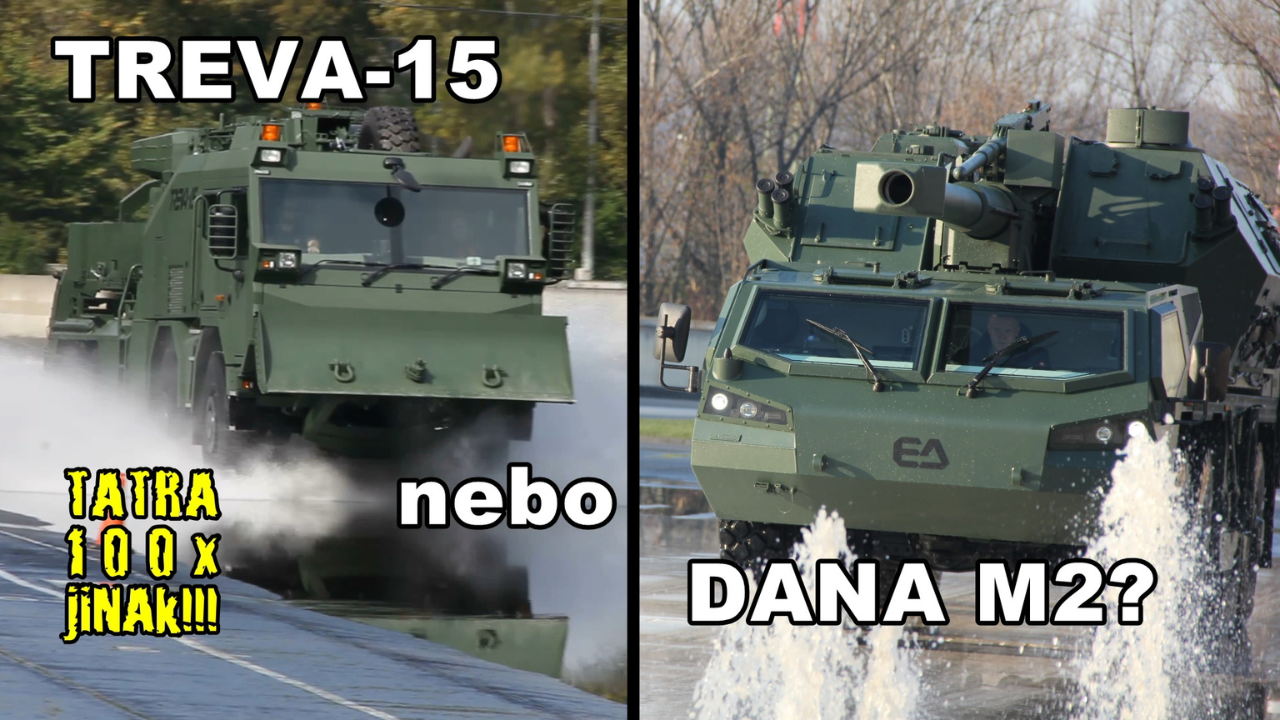 Treva-15 a Dana M2 na testech v Ostravě | Stream